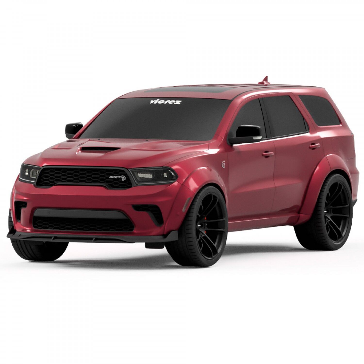 Hellcat Widebody Matte Black Wheel 20" x 11" | Dodge Durango Widebody ...