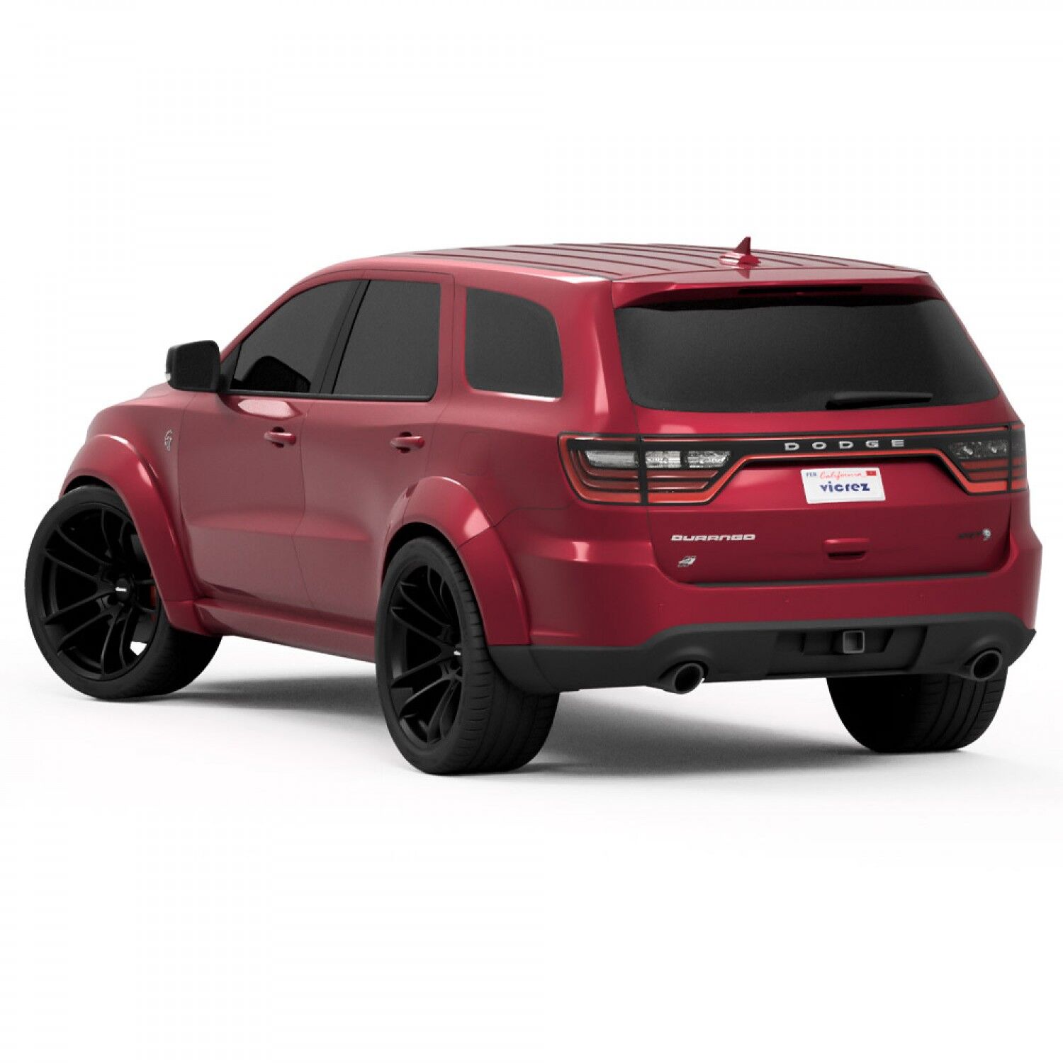 Hellcat Widebody Matte Black Wheel 20" x 11" | Dodge Durango Widebody ...