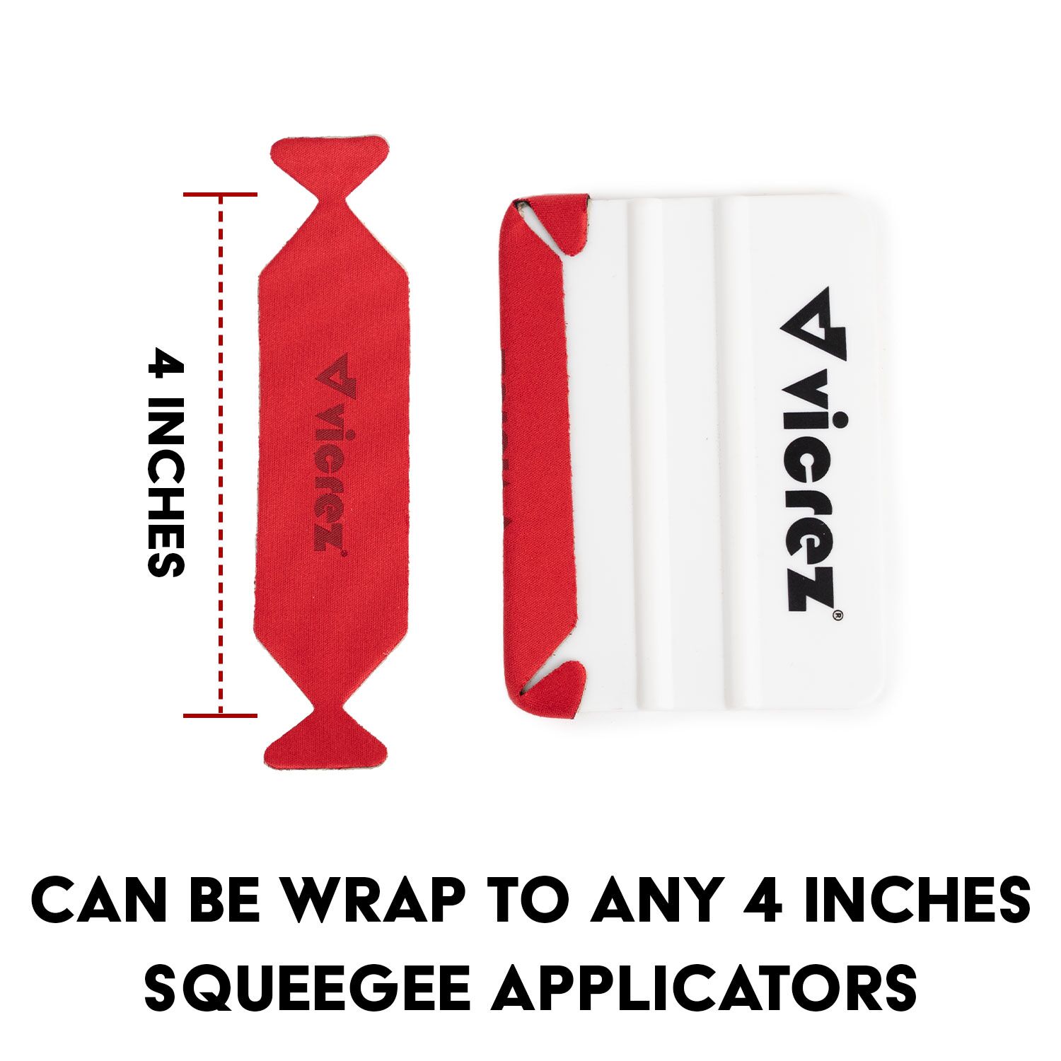 Vicrez Vinyl Wrap Buffer 4 inch Felt for PPF & Vinyl Wrapping 10 Pieces ...