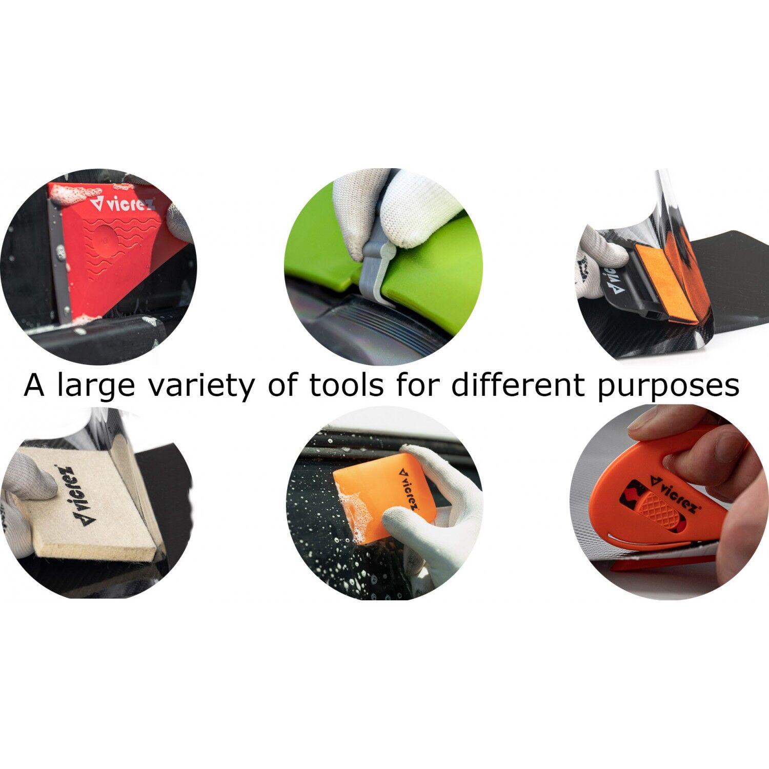 Vicrez Vinyl Wrap Professional Tool Kit vzt149