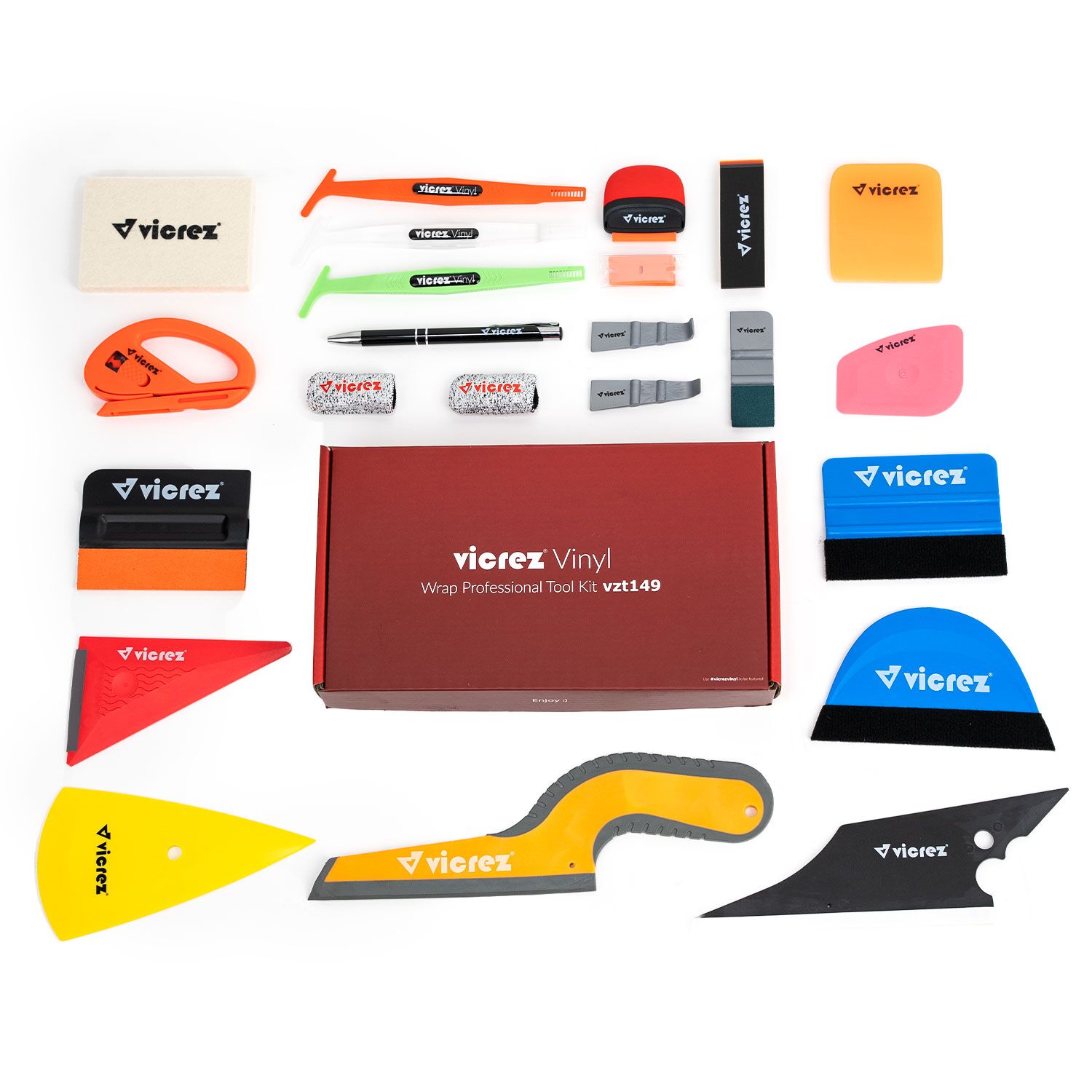 Vicrez Vinyl Wrap Professional Tool Kit vzt149