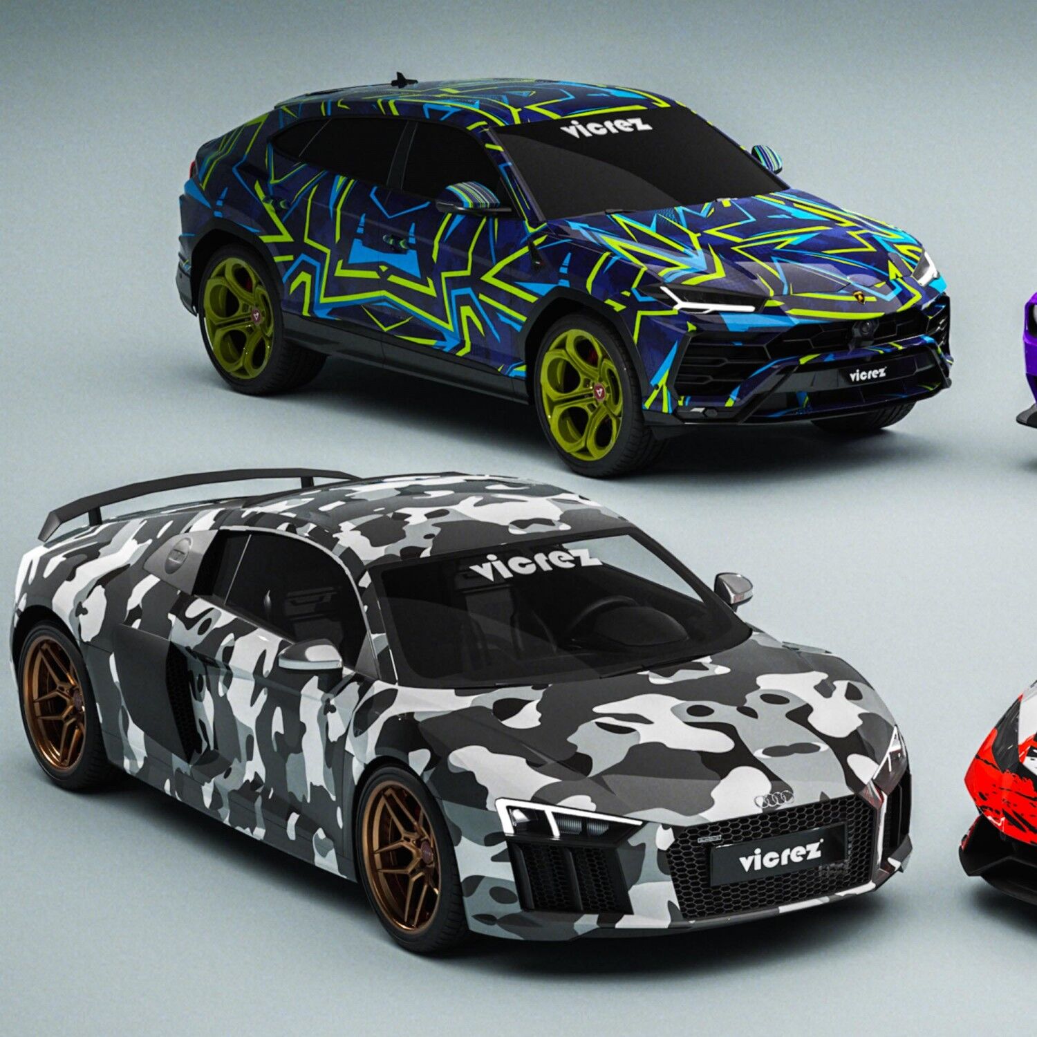 Vicrez Vinyl Custom Design Your Graphic to Fit Any Car